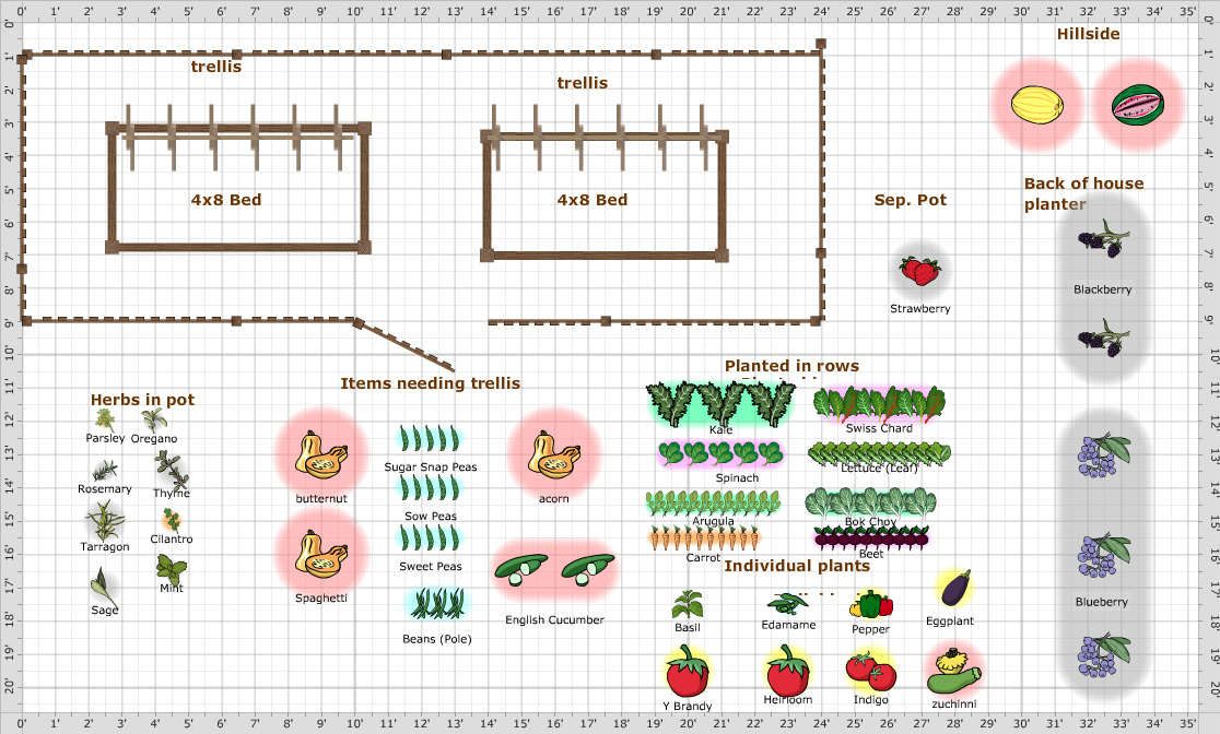 Garden Plan - 2015: Stoler