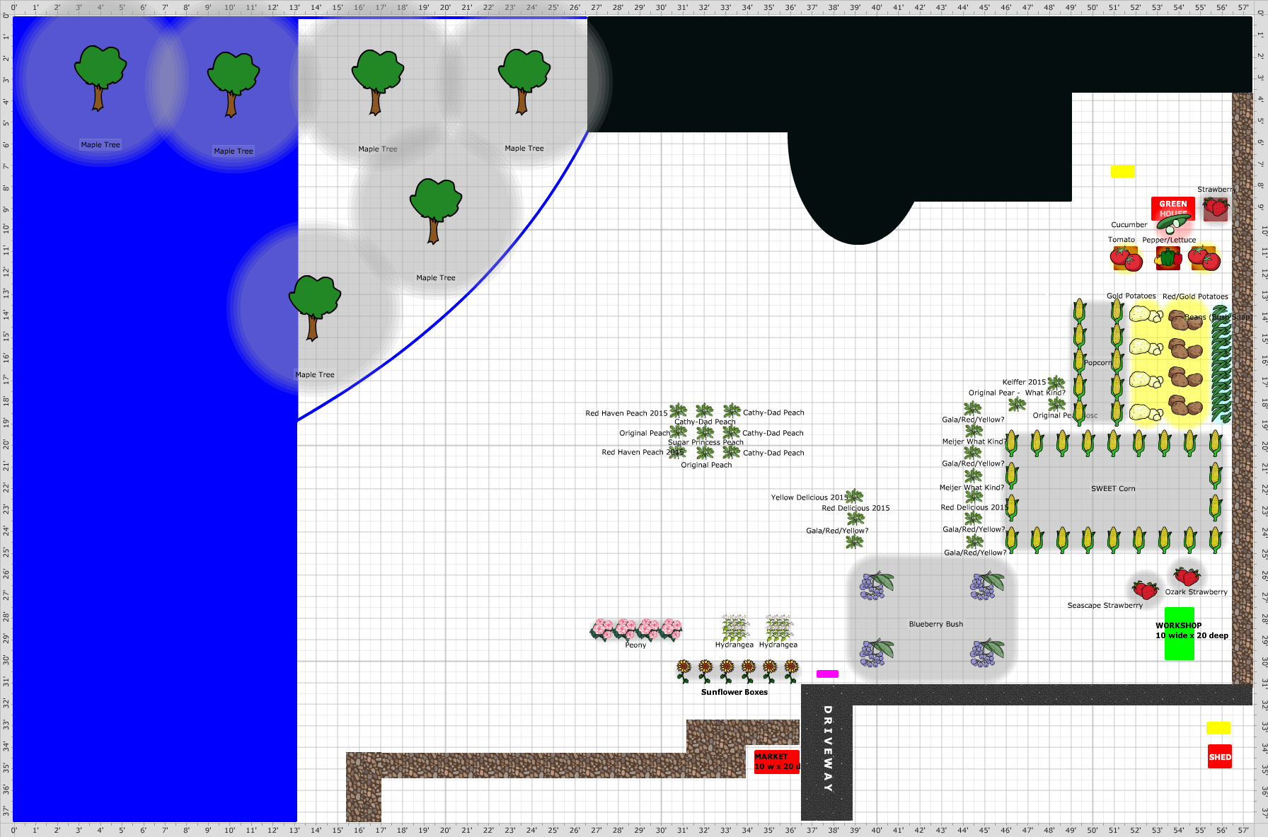 Garden Plan - 2017: Planting Plan