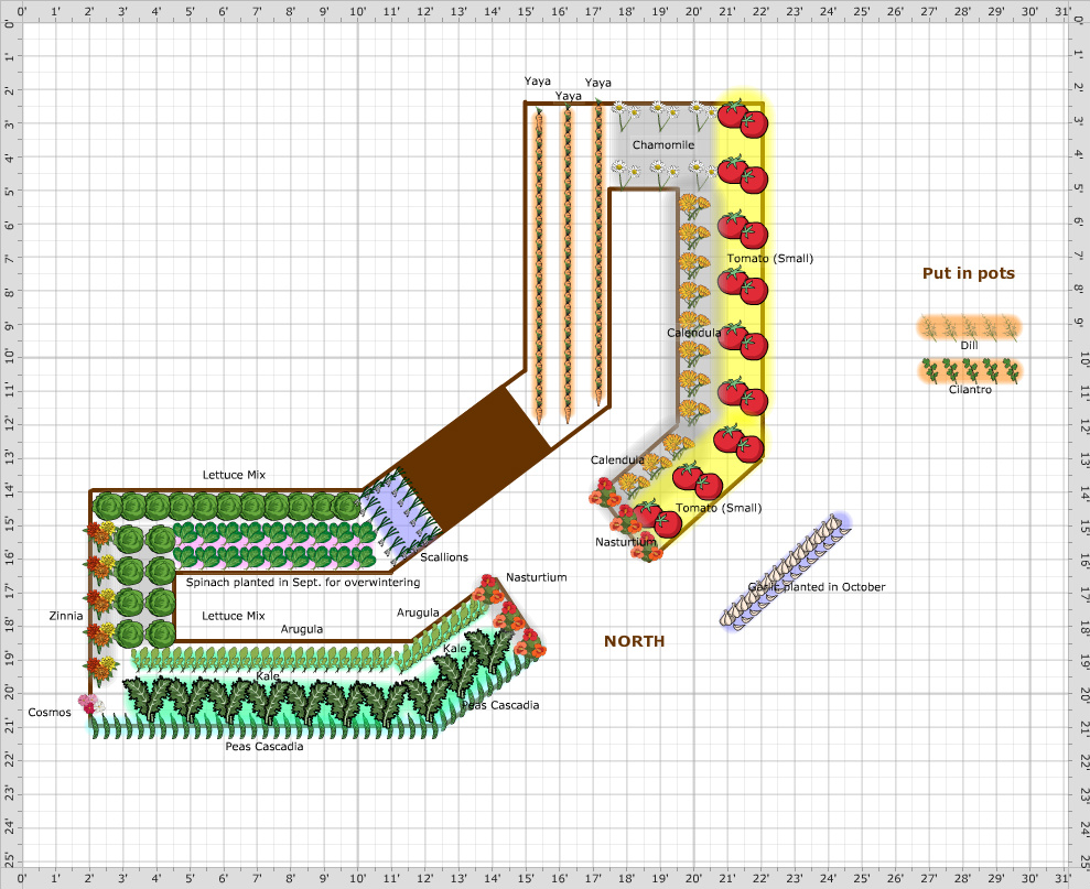 Garden Plan - 2015: Taffy Miller