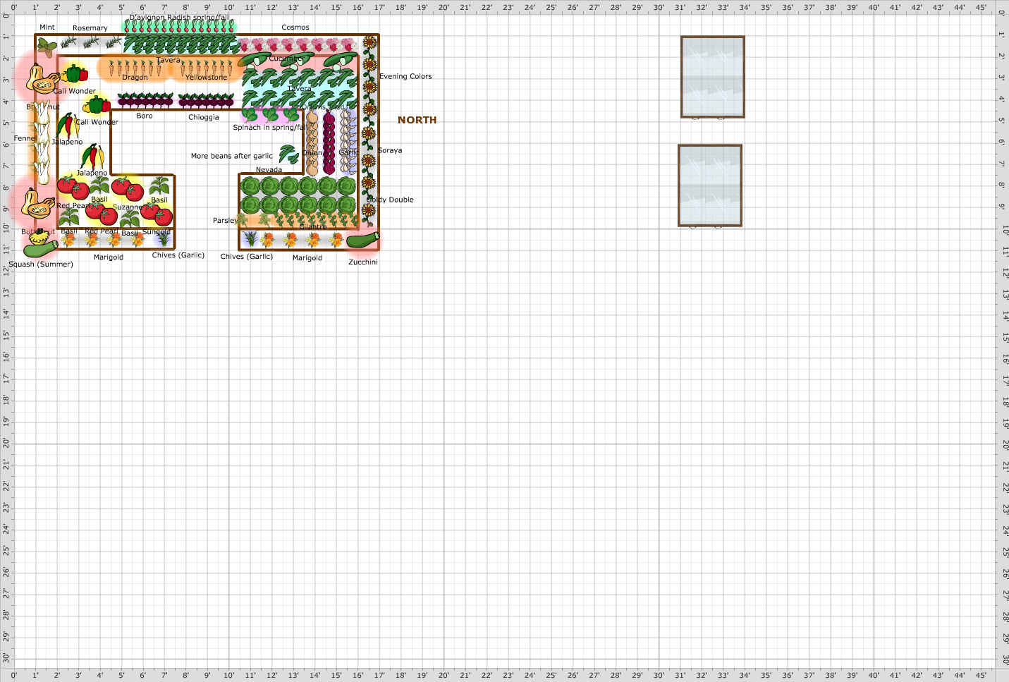 Garden Plan - 2016: Turner