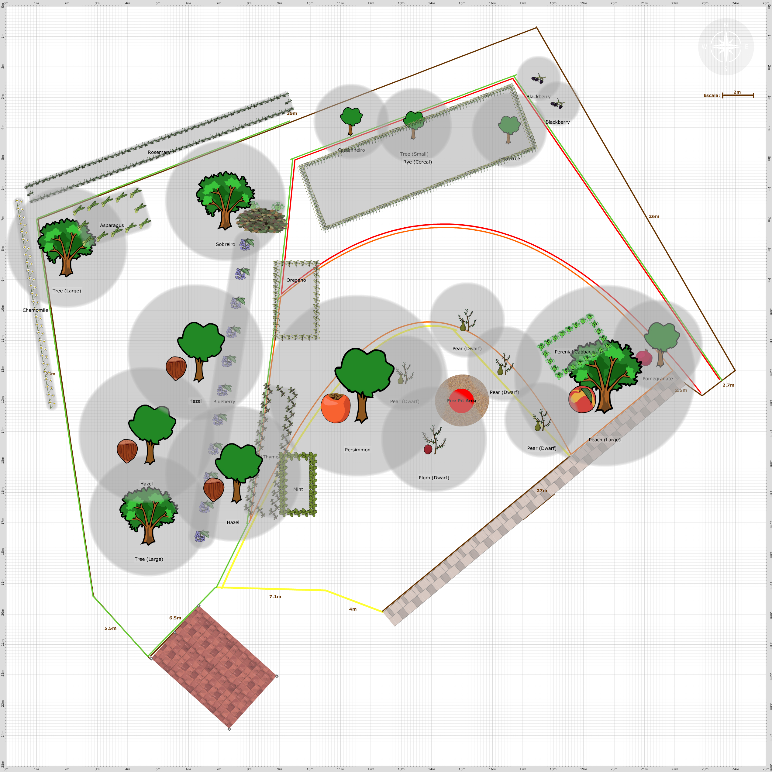 Garden Plan - 2016: TRASEIRAS Ninho das Águias