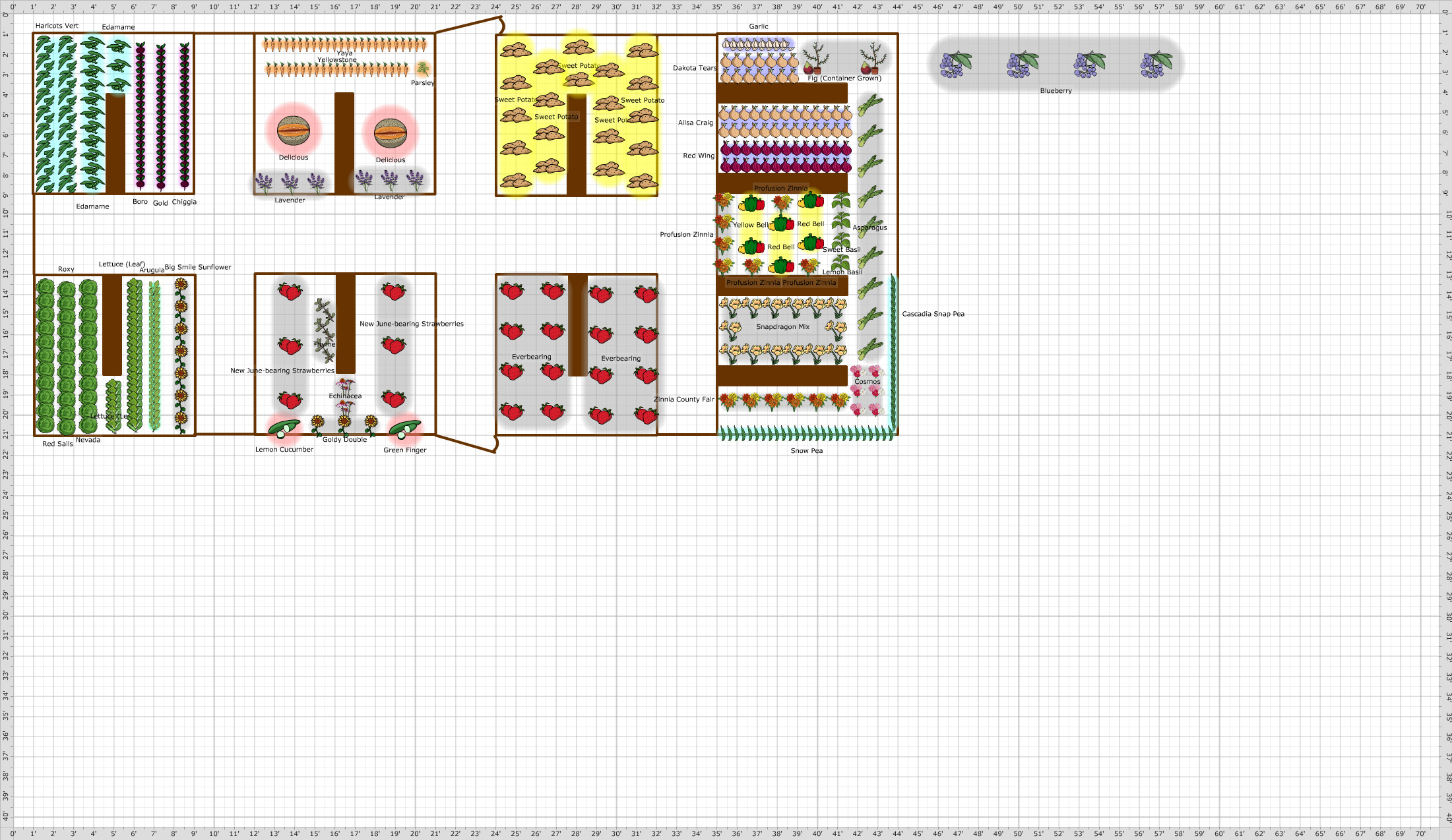 Garden Plan - 2016: Baldwin