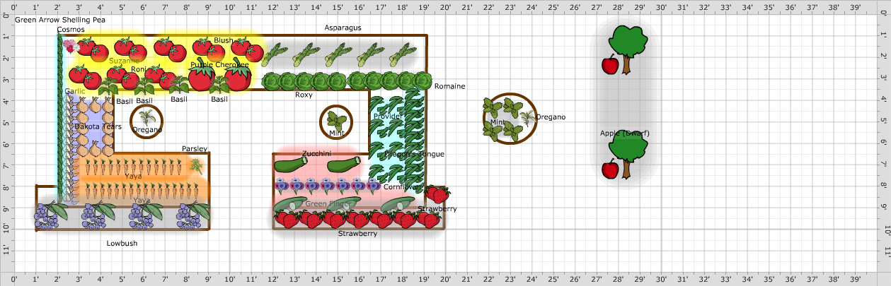 Garden Plan - 2016: Ward