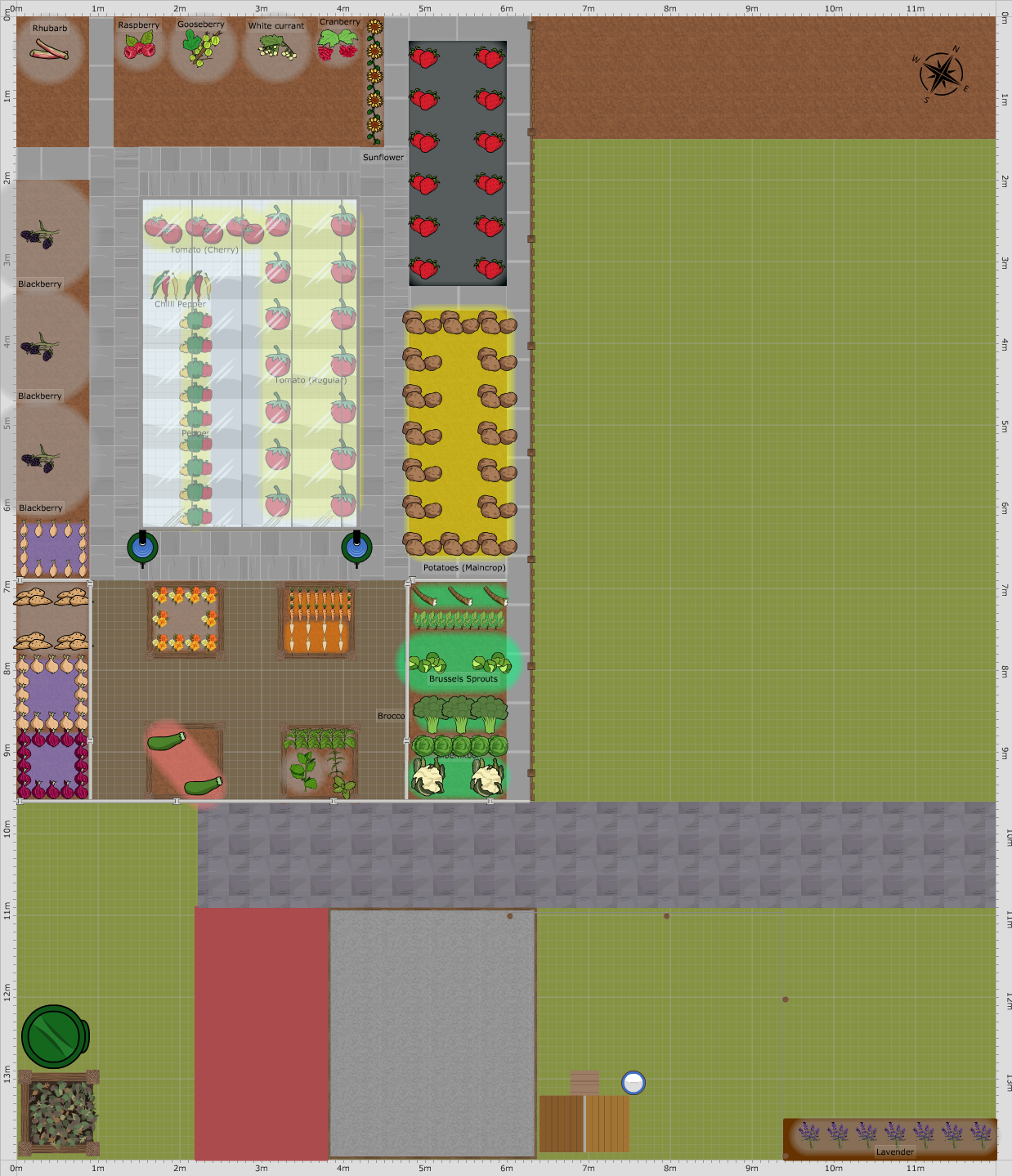 Garden Plan - 2016: Moestuin