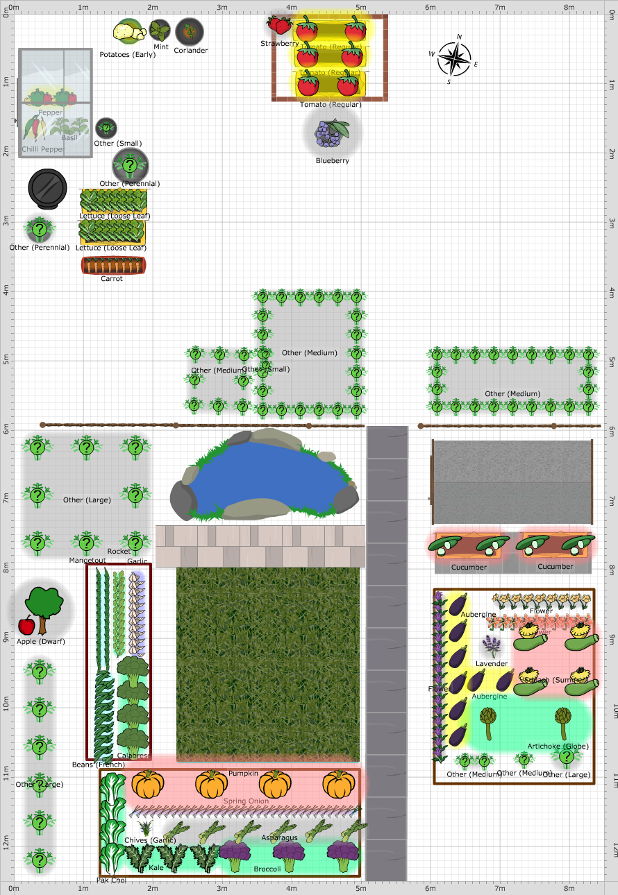 Garden Plan - 2016: Fairbarn Road