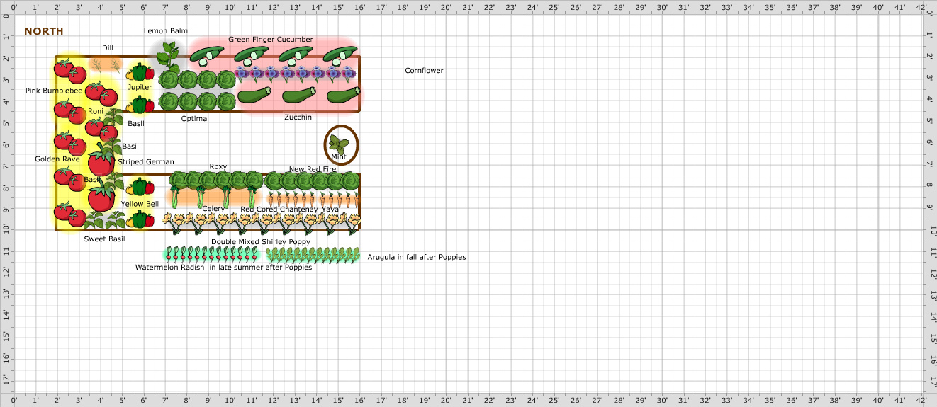 Garden Plan - 2016: Conroy