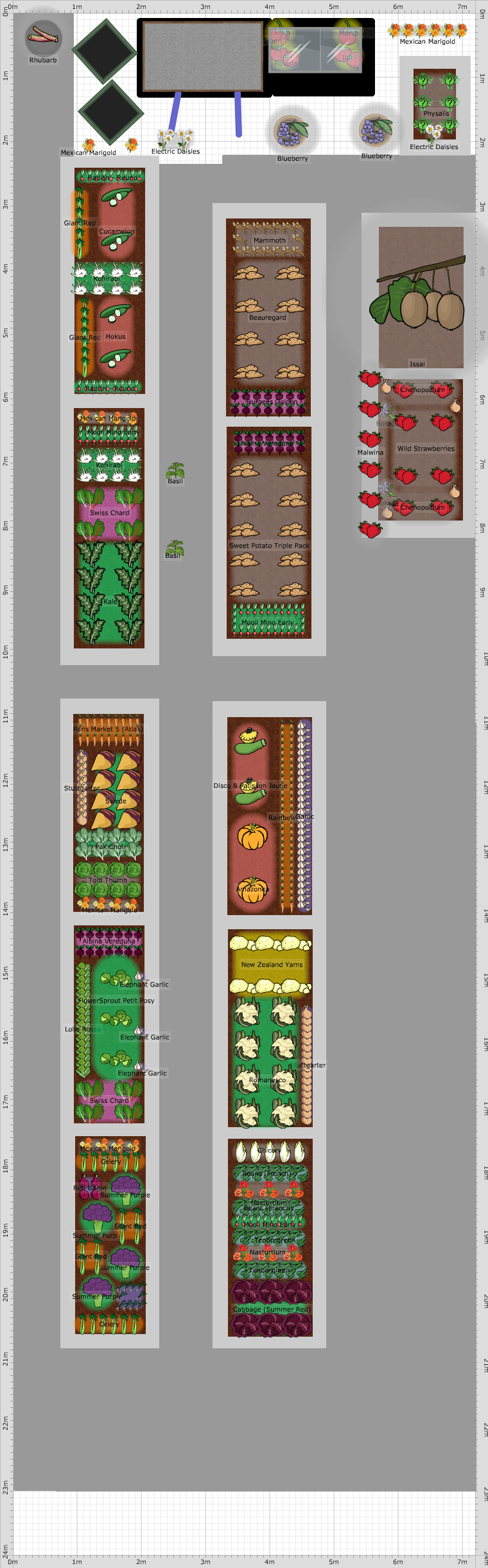 Garden Plan - 2016: Allotment