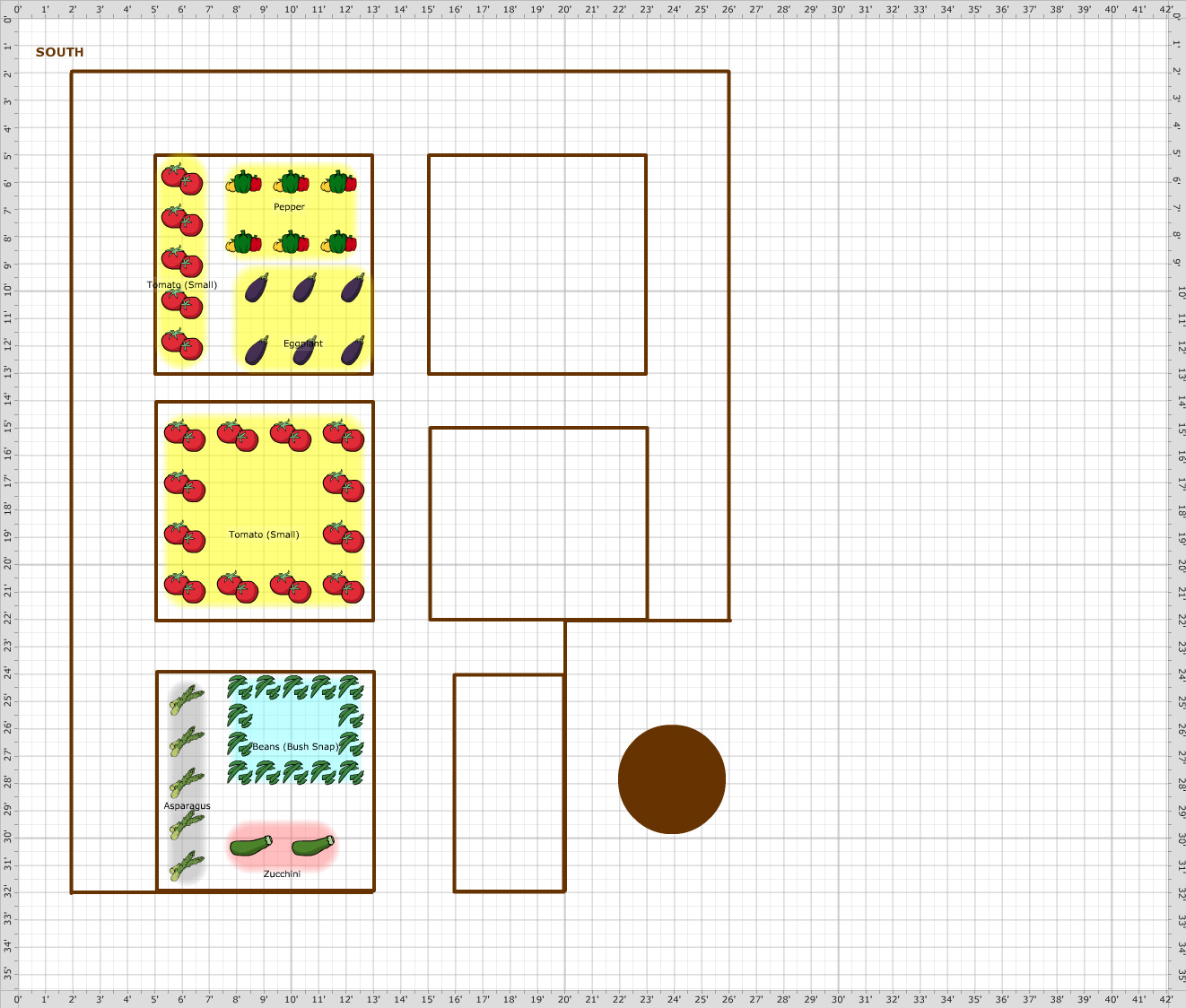 Garden Plan - 2015: Thornton