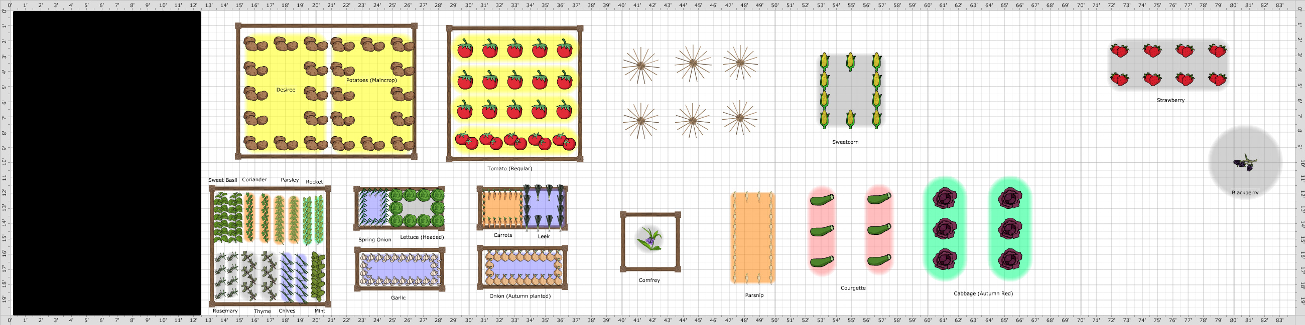 Garden Plan - 2016: Allotment