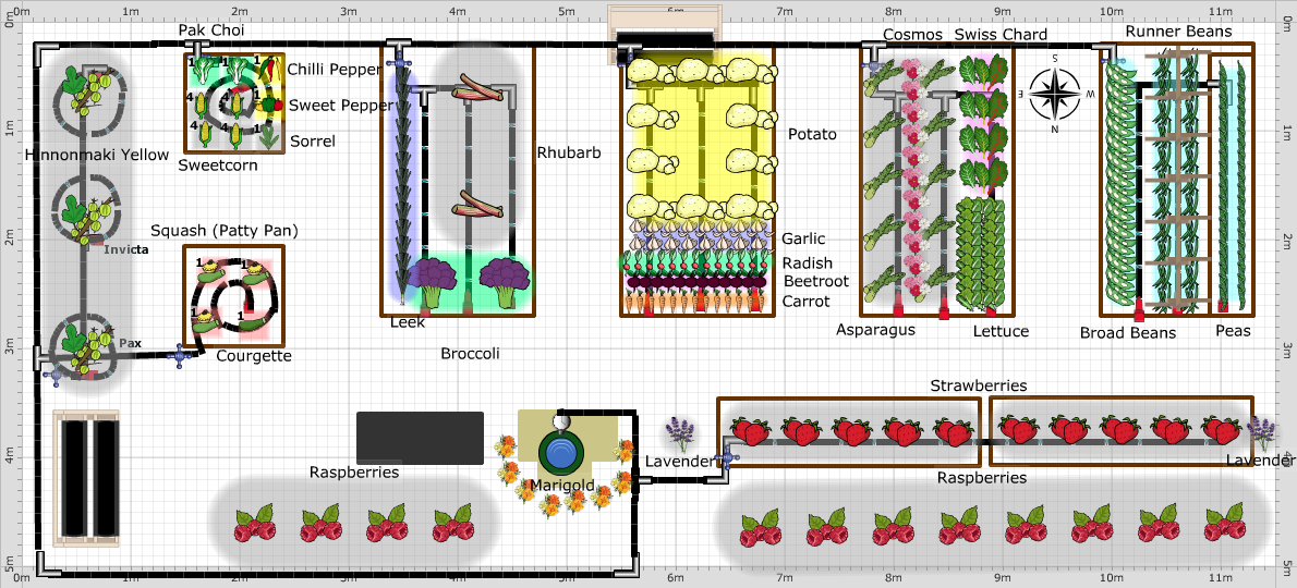 Garden Plan - 2016: Allotment