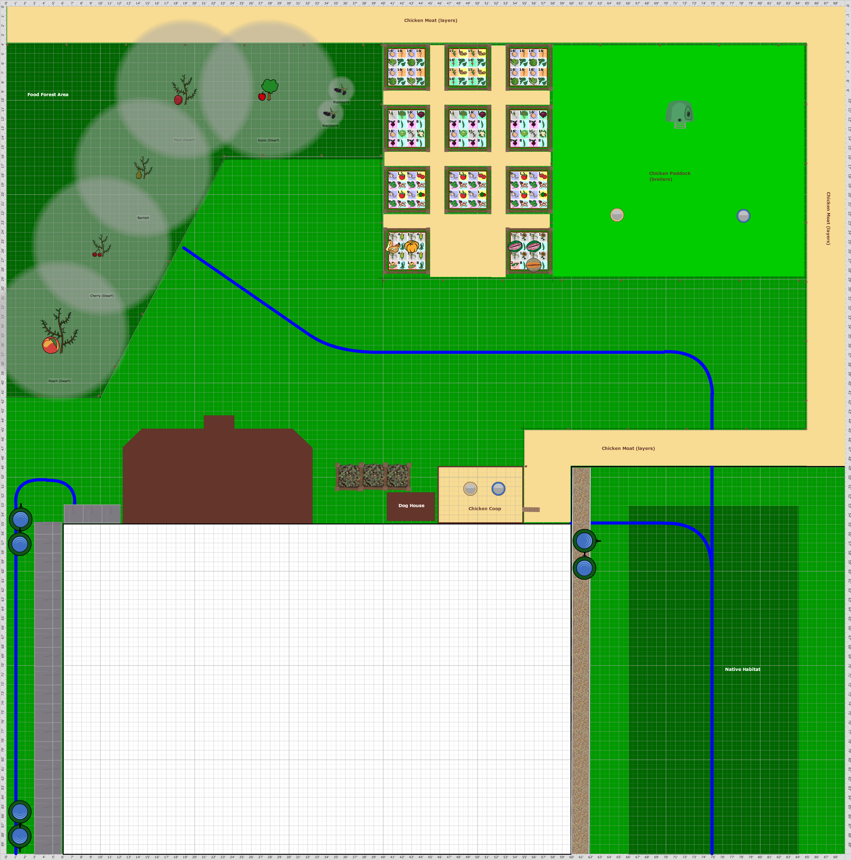 Garden Plan - 2016: New Frontier Permaculture