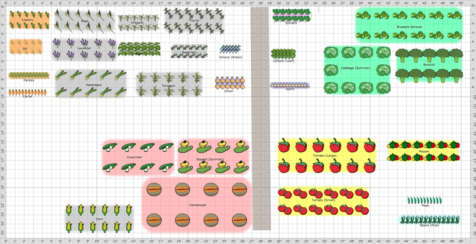 Garden Plan - 2016: vegetable garden