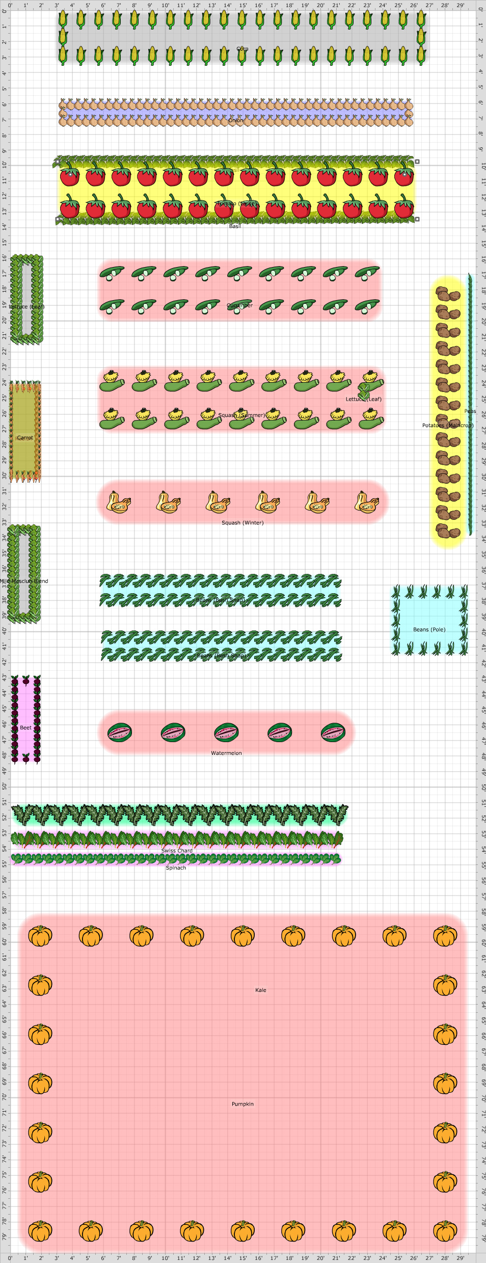 Garden Plan - 2016: MLA Fenced