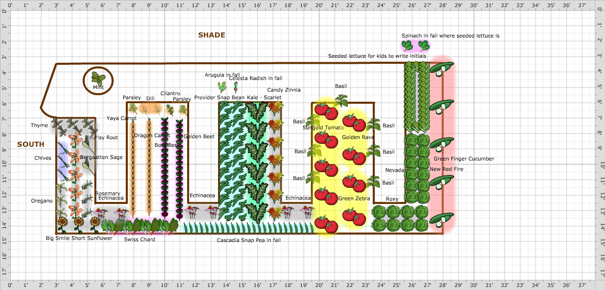 Garden Plan - 2016: Clarke