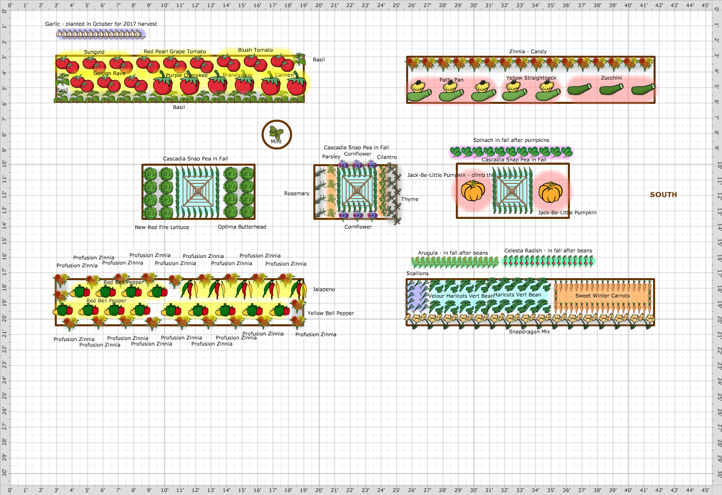 Garden Plan - 2016: Moody
