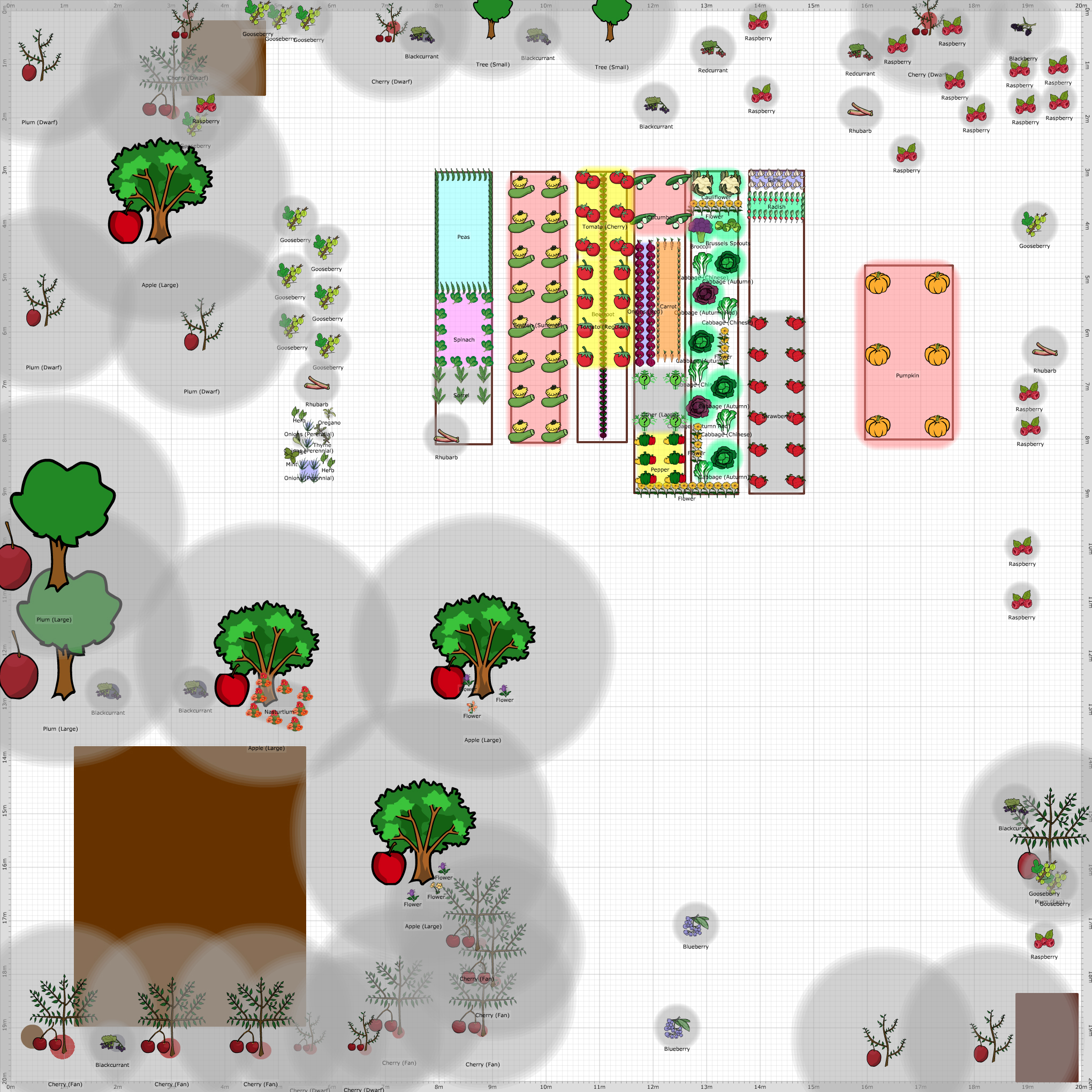 Garden Plan - 2016: plan