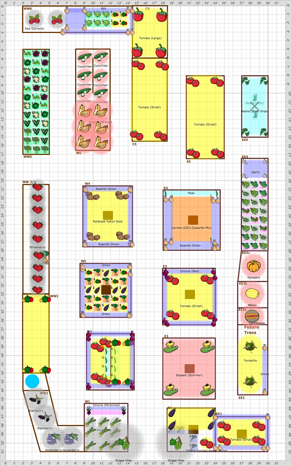 Garden Plan - 2016: Veggie Garden