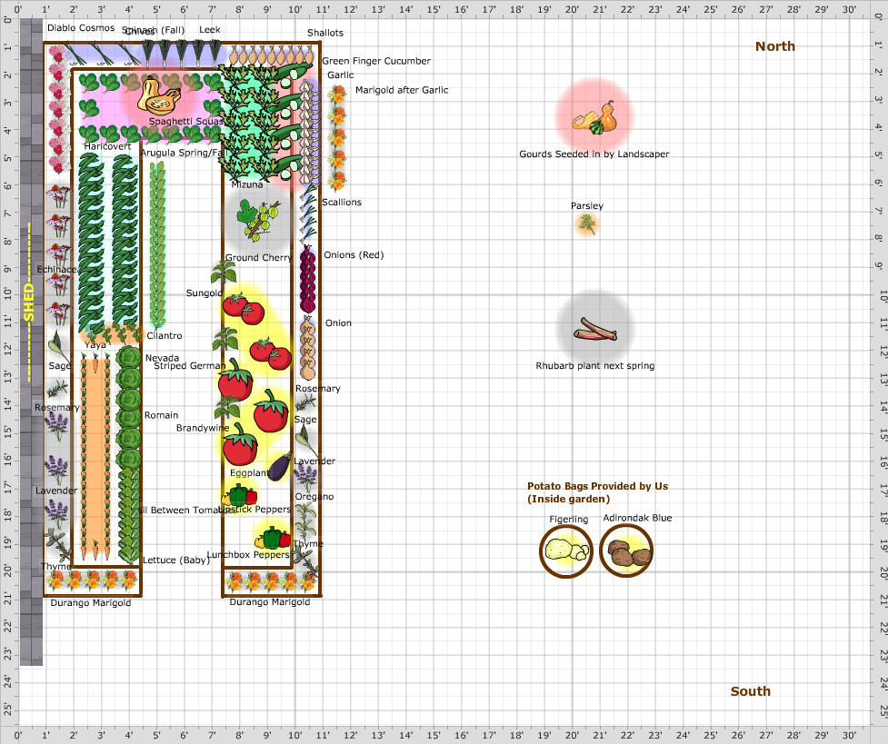 Garden Plan - 2017: Kuck
