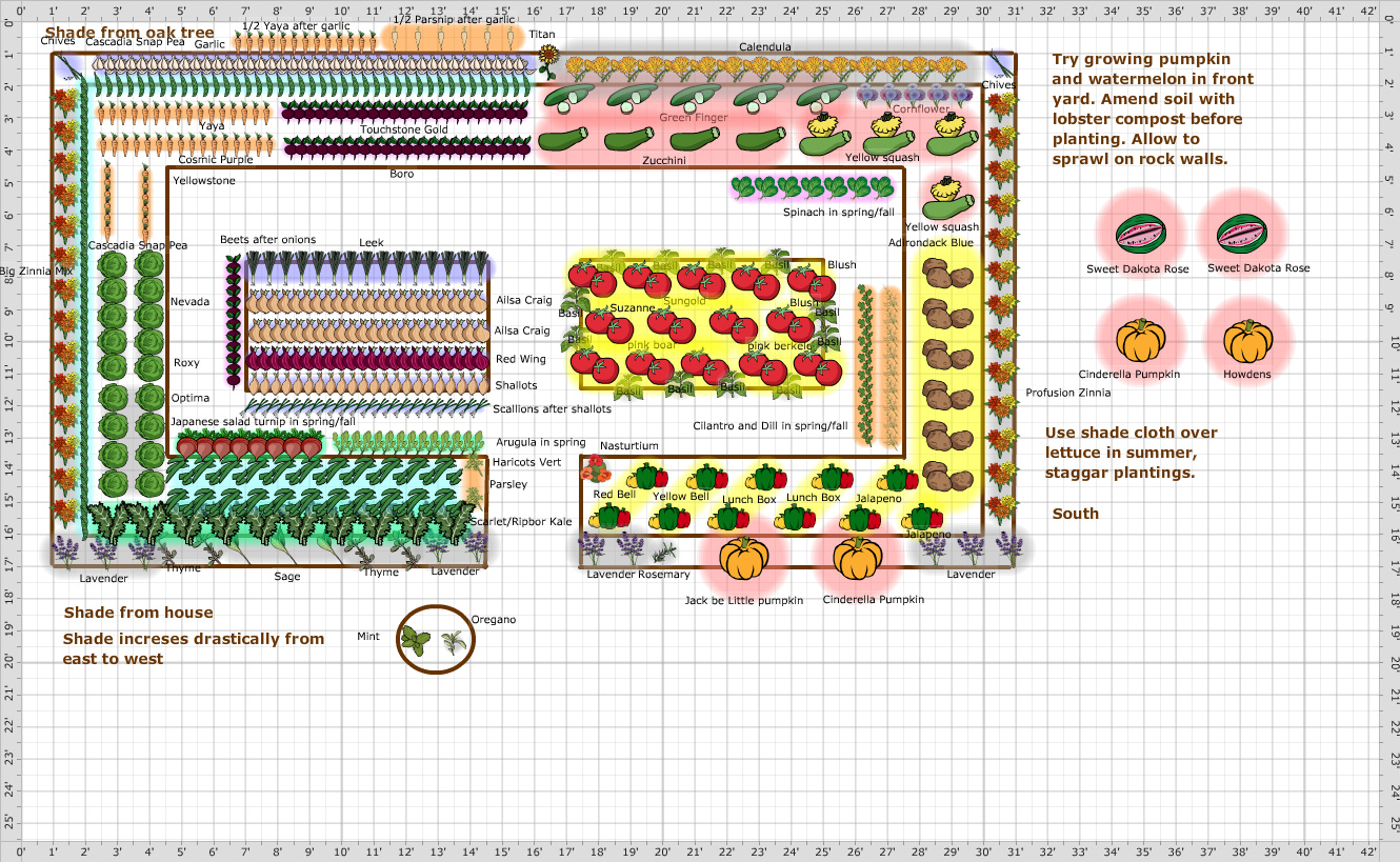 Garden Plan - 2017: Silverman