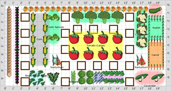 Garden Plan - 2017: Pea Patch B