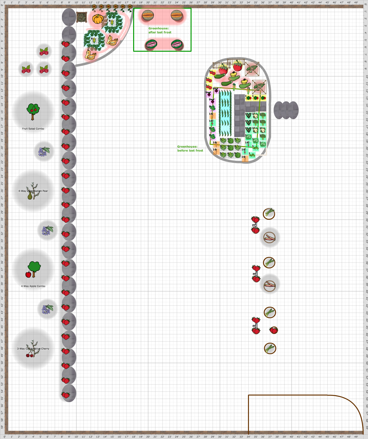 Garden Plan - 2017: Spring-Summer