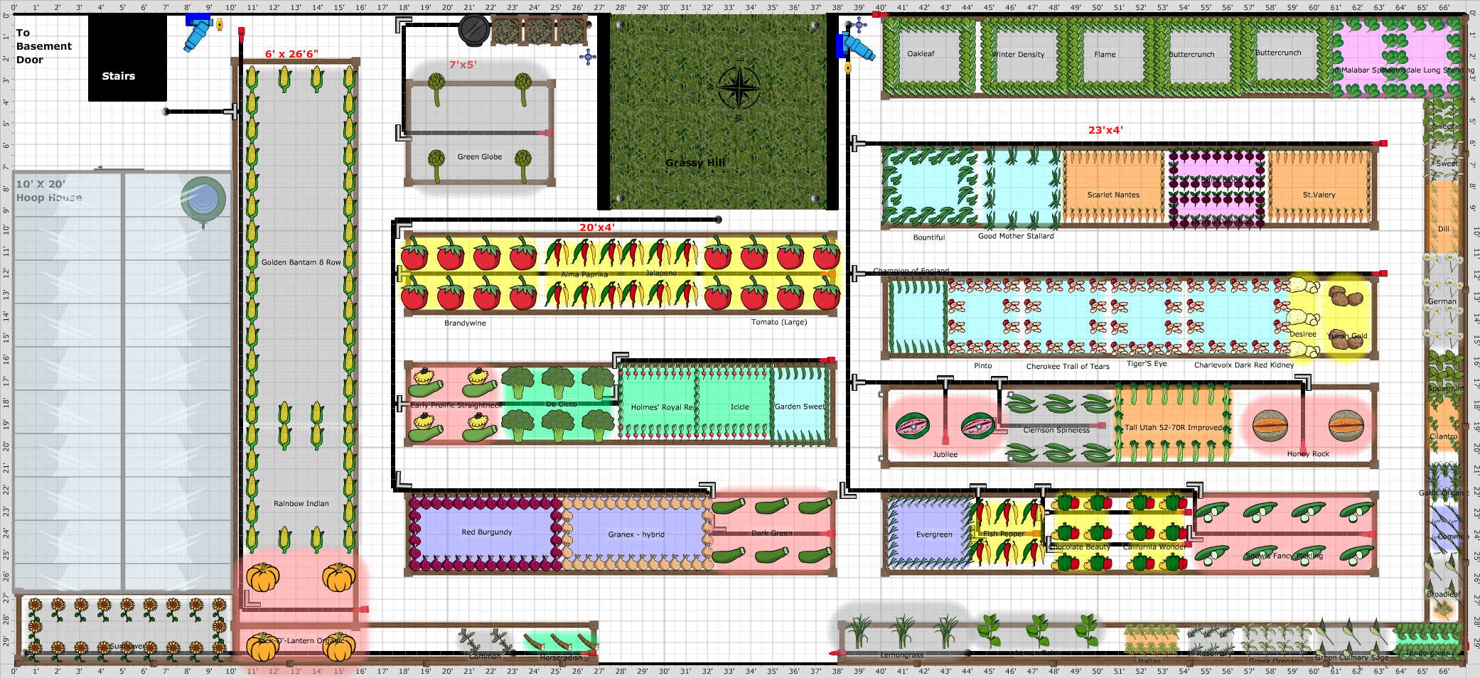 Garden Plan - 2017: Full