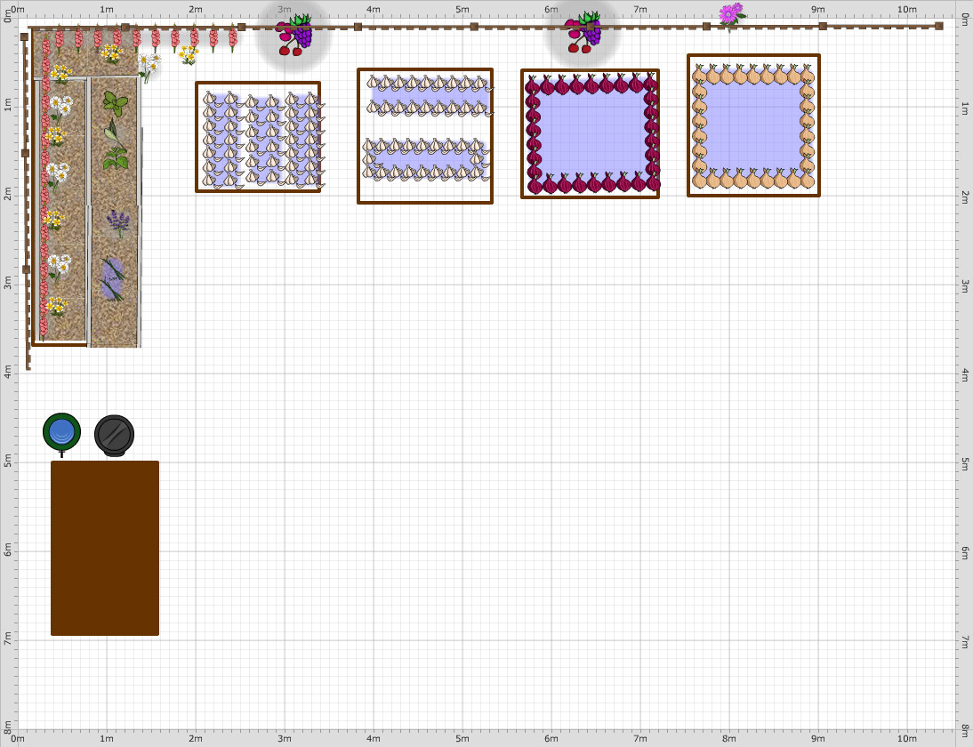 Garden Plan - 2019: New plot