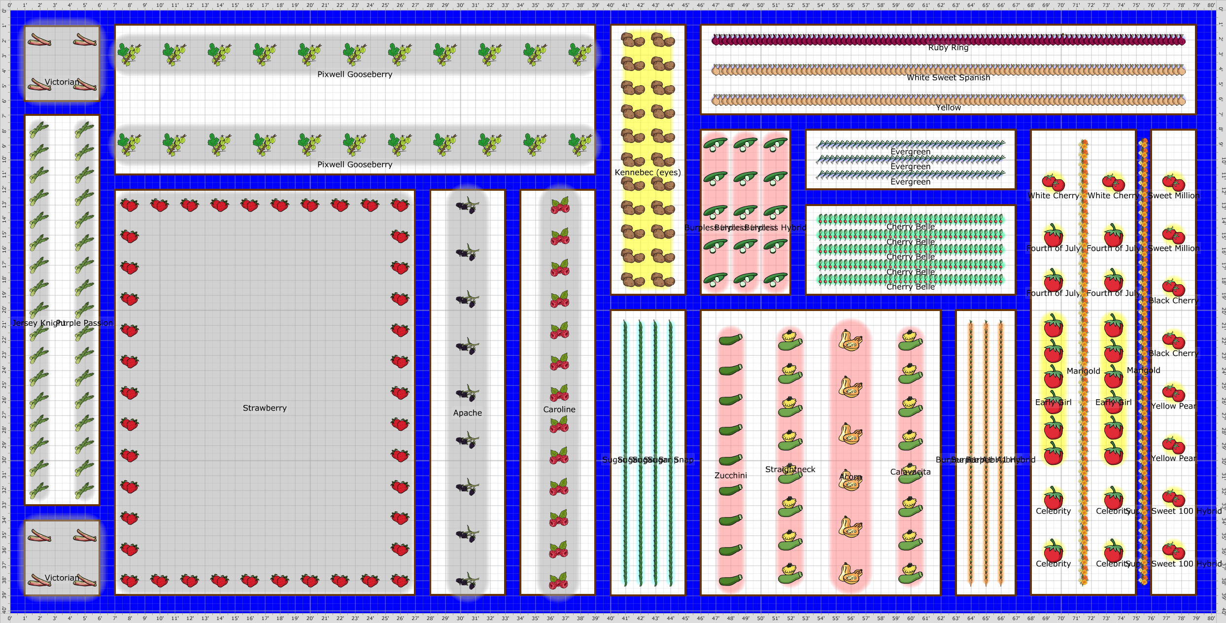 Garden Plan 2017 Seans First