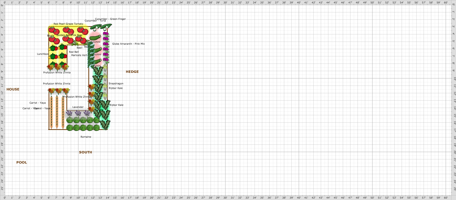 Garden Plan - 2017: Arledge