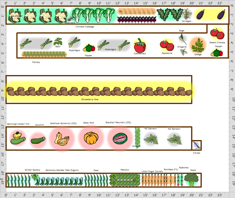 Garden Plan - 2017: Veggies