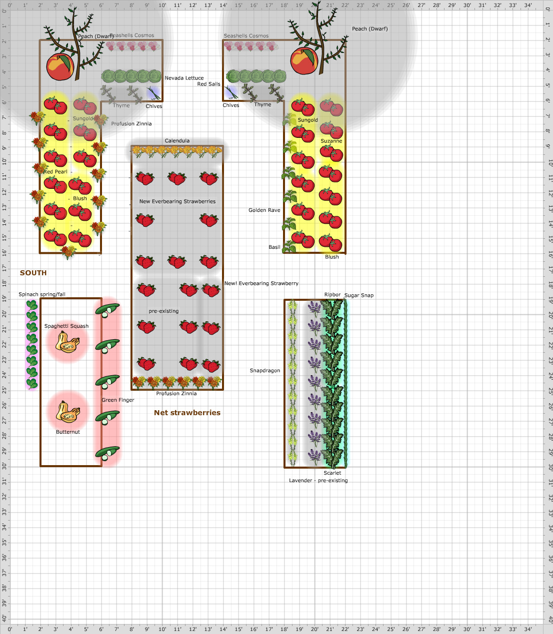 Garden Plan 2017 Wagner