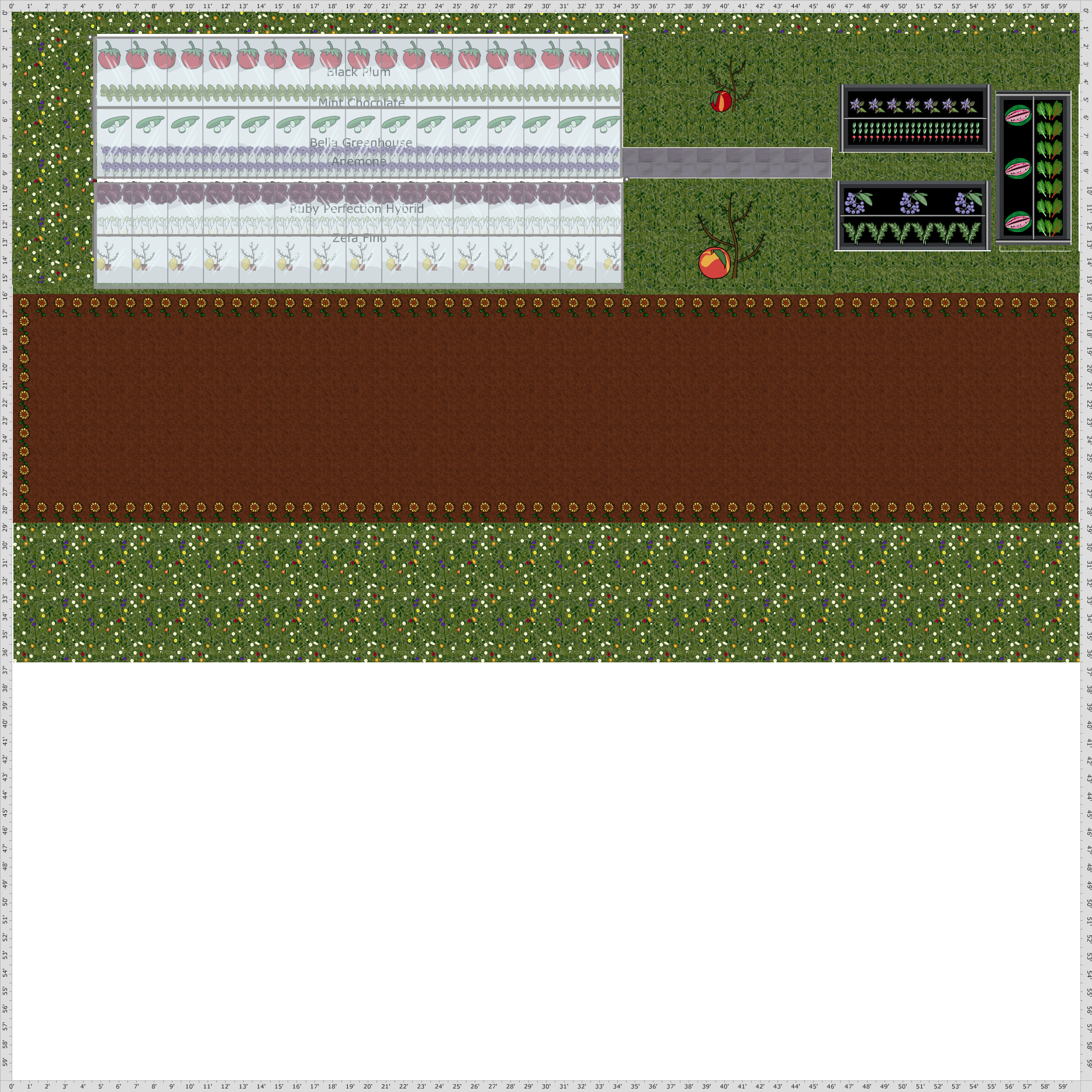 Garden Plan - 2018: Bella DeJoy