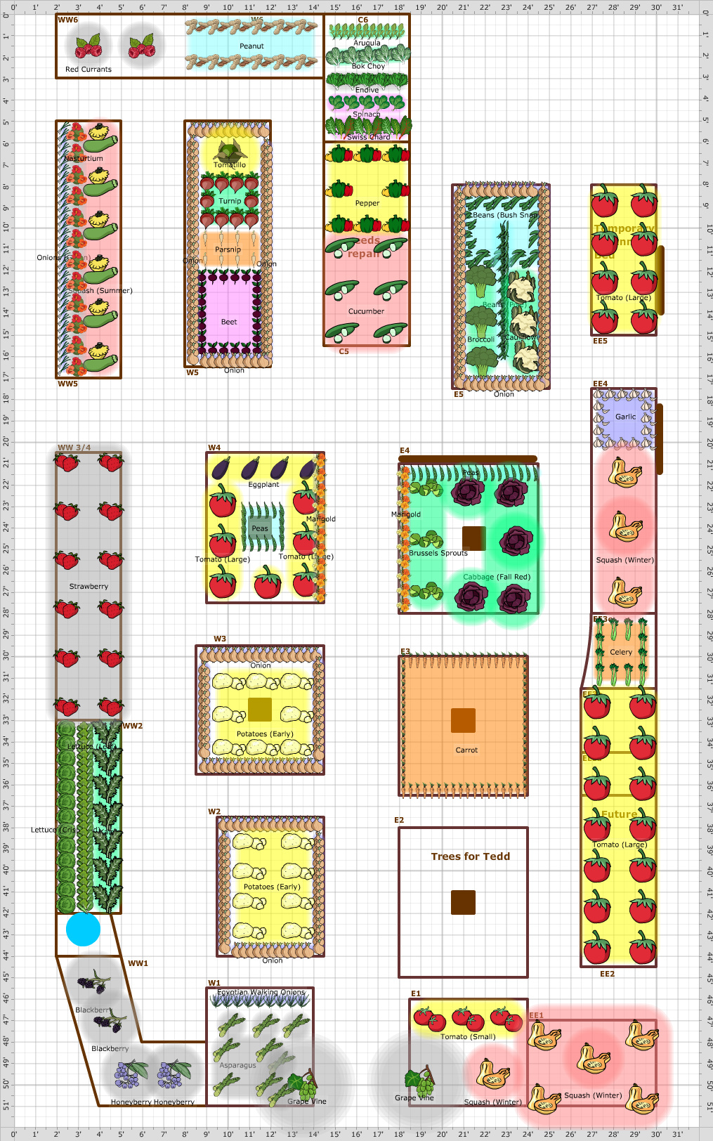 Garden Plan - 2018: Veggie Garden1