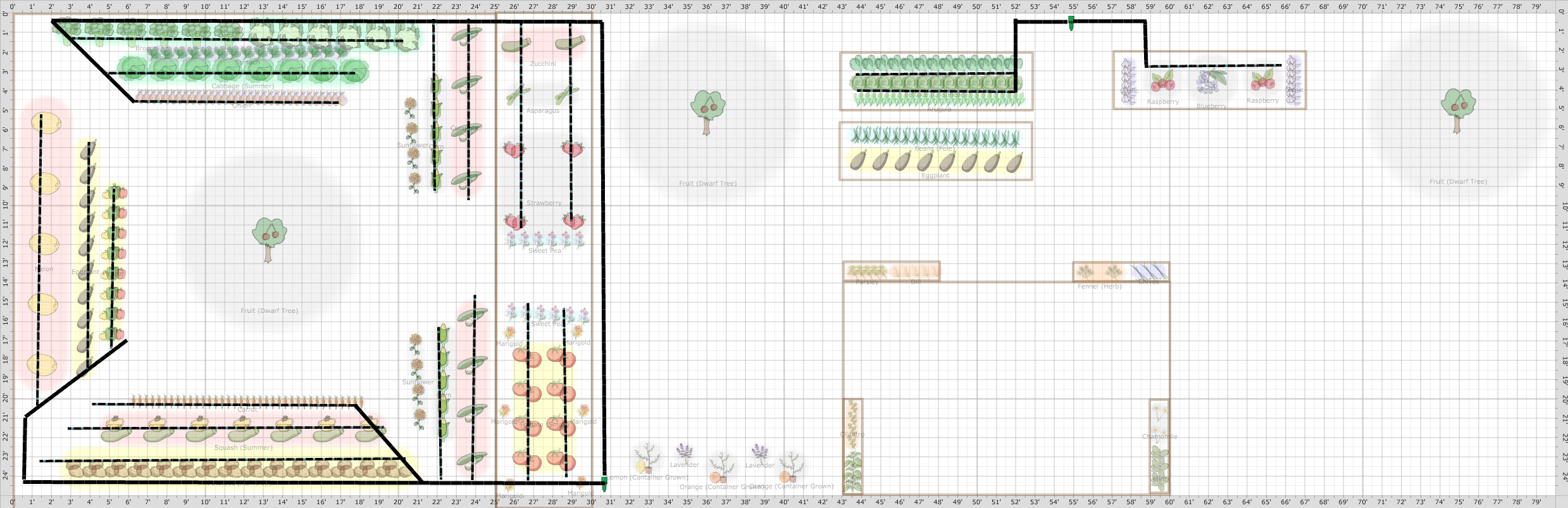 Garden Plan 2018 Gardenplan