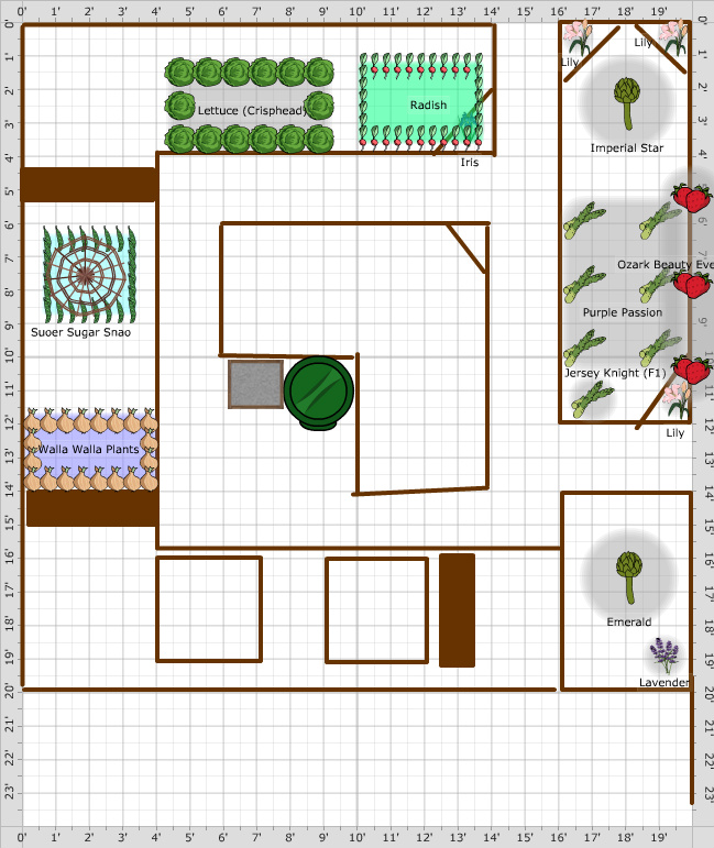 Garden Plan - 2019: Spring